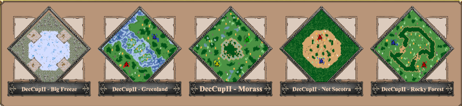 DECIMATION CUP II - LOW ELO ONLY TOURNAMENT! - Age of Empires 2 - AoE2 ...